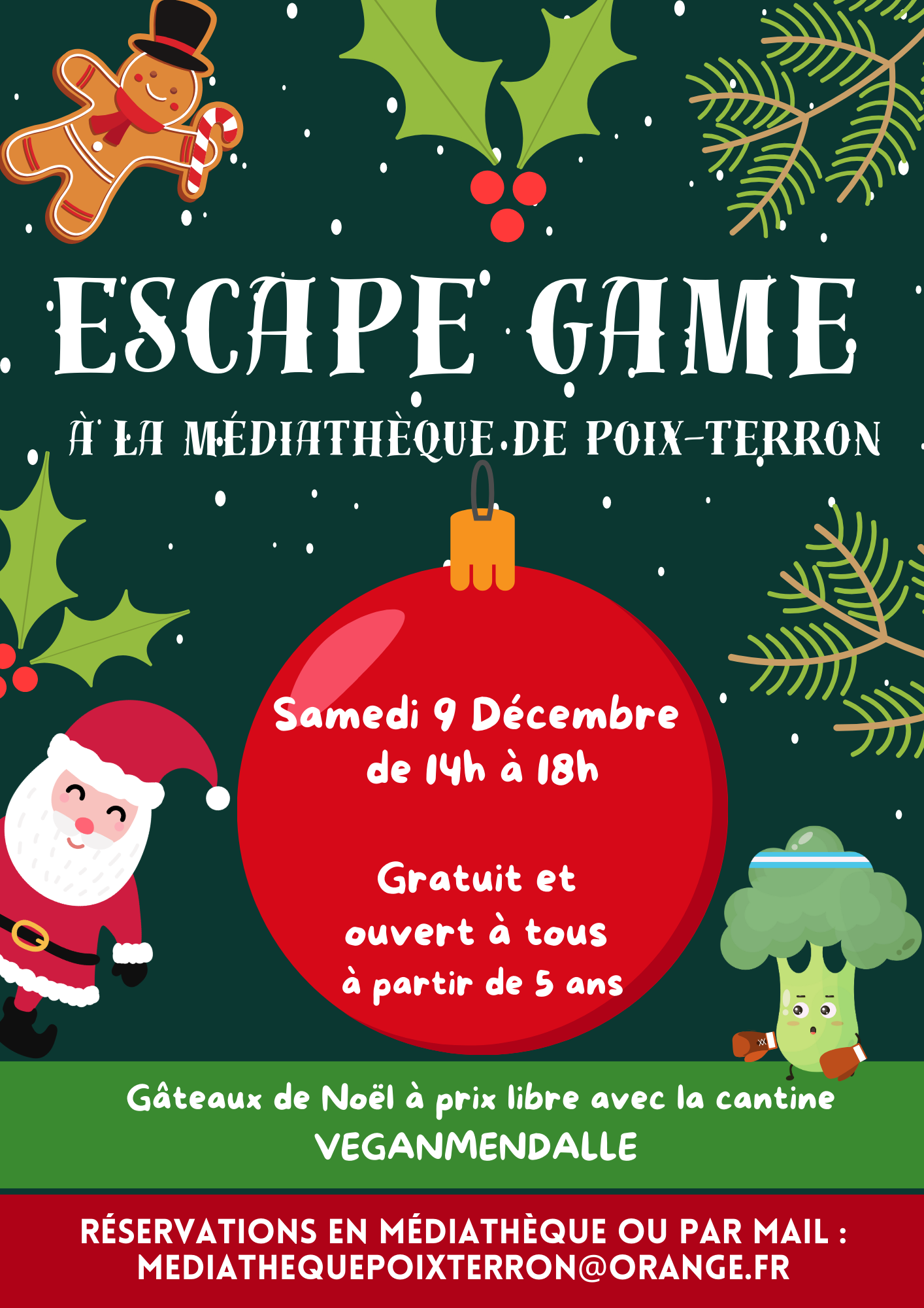 Escape game de noël